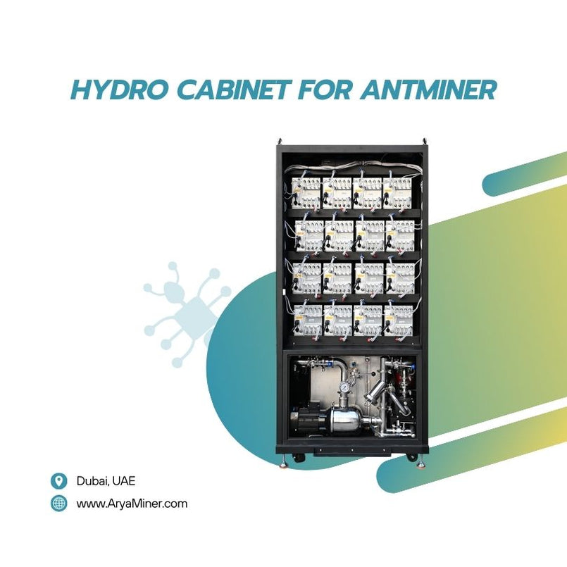 Hydro cooling cabinet for whatsminer 10 units 16 units — Aryaminer