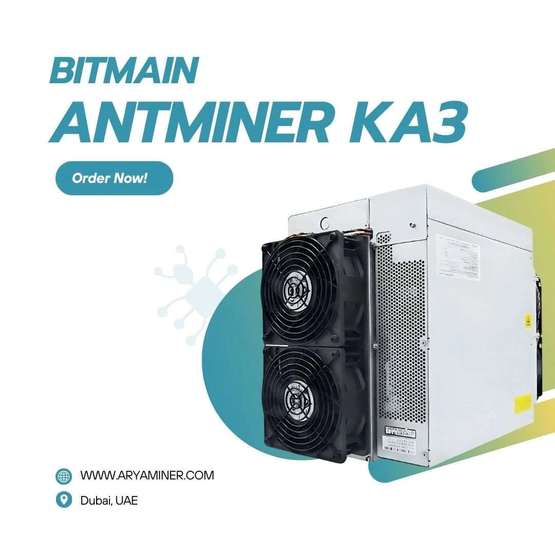 Antminer KA3 166Th By Bitmain — Aryaminer