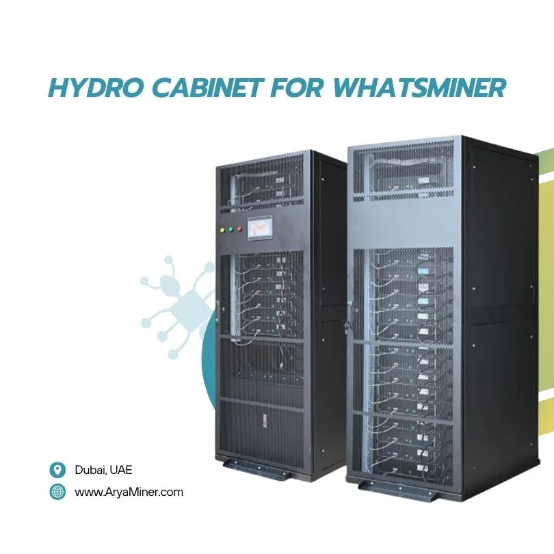 Hydro cooling cabinet for whatsminer hydro — Aryaminer